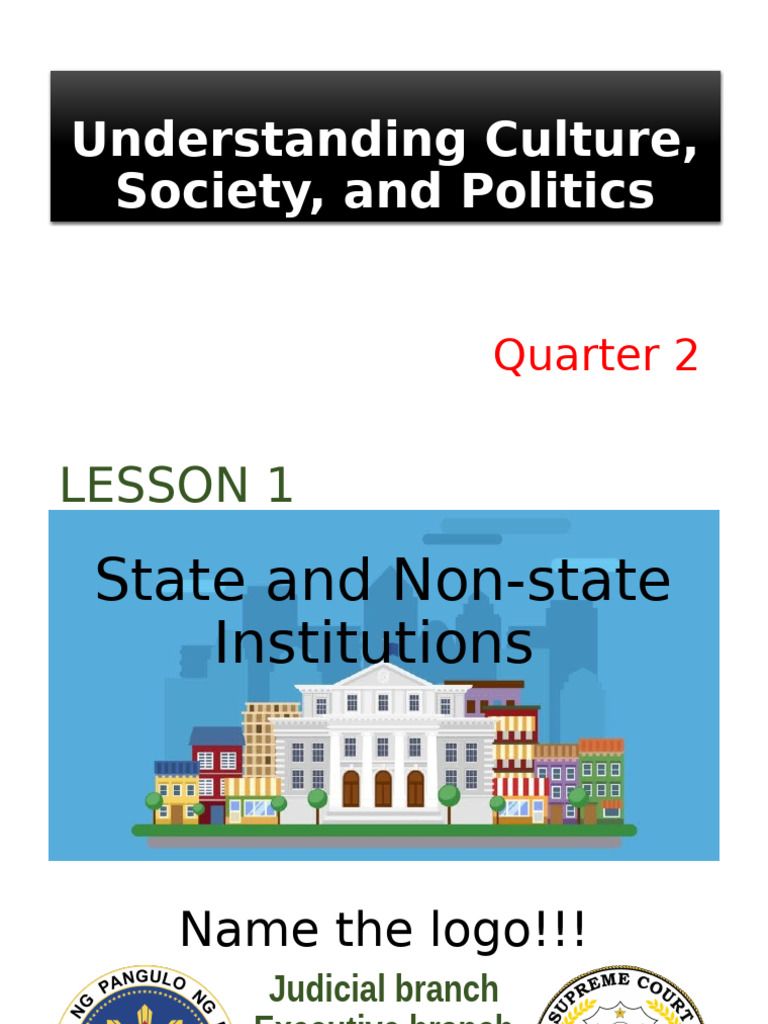 Defining State Institutions in Governance | PDF | Presidents Of The ...