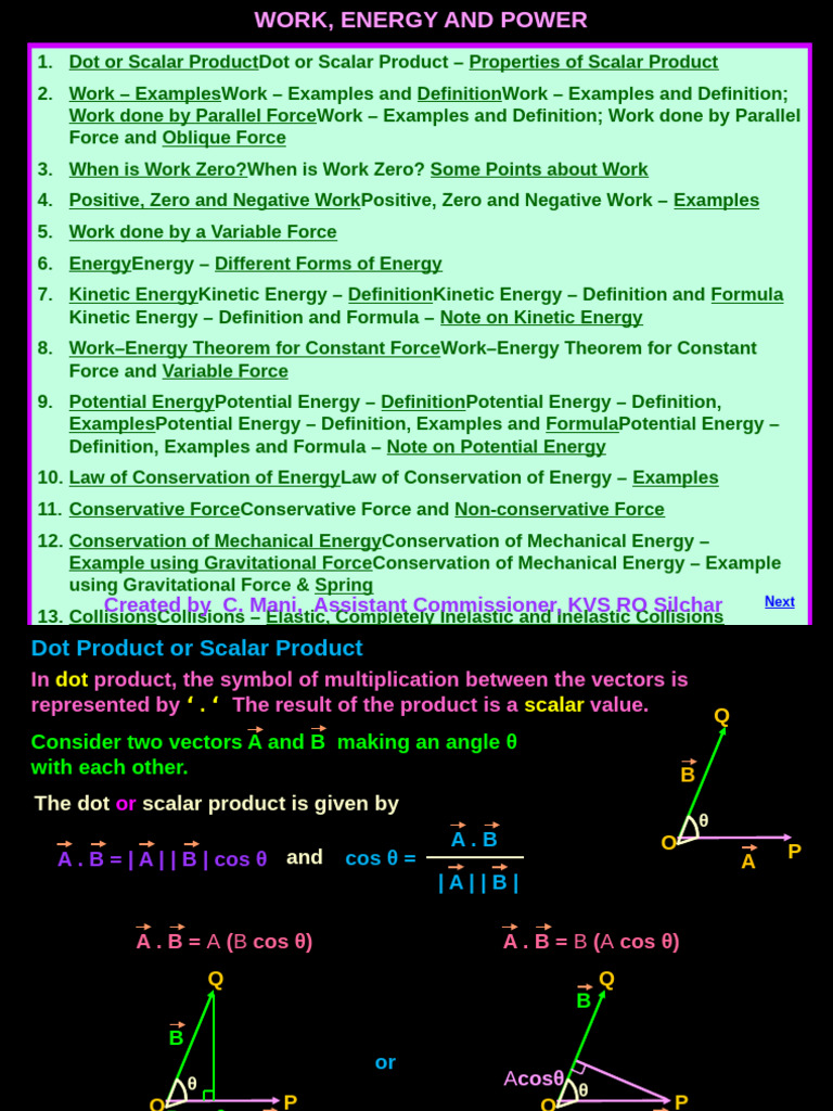 Work, Energy, and Power Explained | PDF | Watt | Power (Physics)