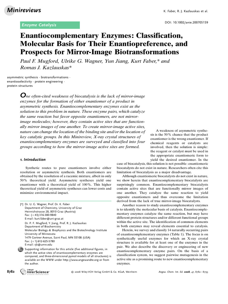 6 Enzyme | PDF | Active Site | Enzyme
