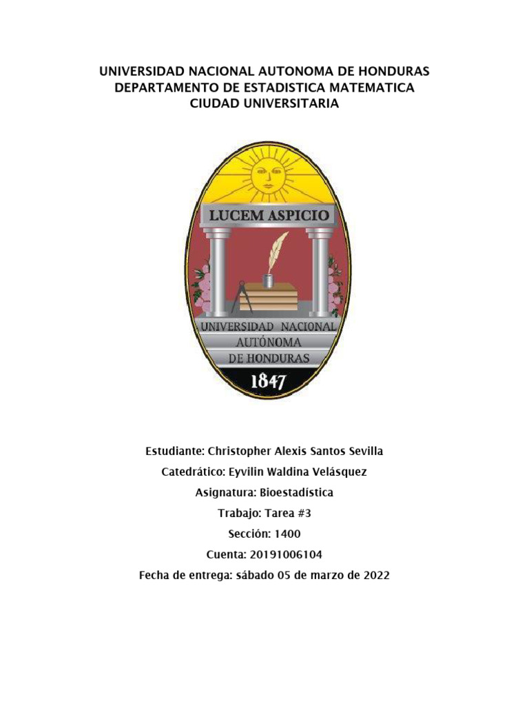 Tarea #3 - Christopher - Sevilla | PDF