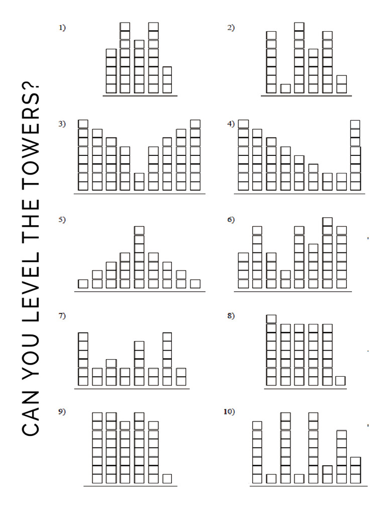 Level The Towers Challenge Don Steward | PDF