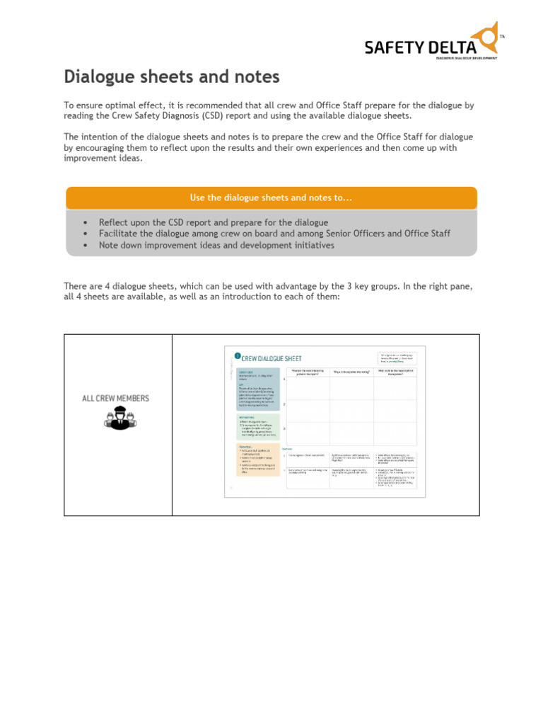 Dialogue_sheets_and_notes | PDF