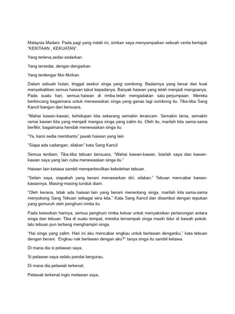 Skrip Cerita | PDF