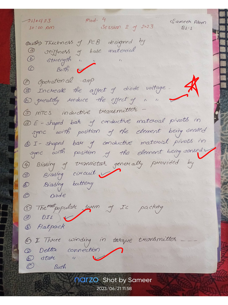 Mod 4 2 of 23 - Sameer Alam b1.1 | PDF