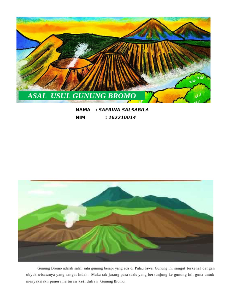 Legenda dan Sejarah Gunung Bromo | PDF