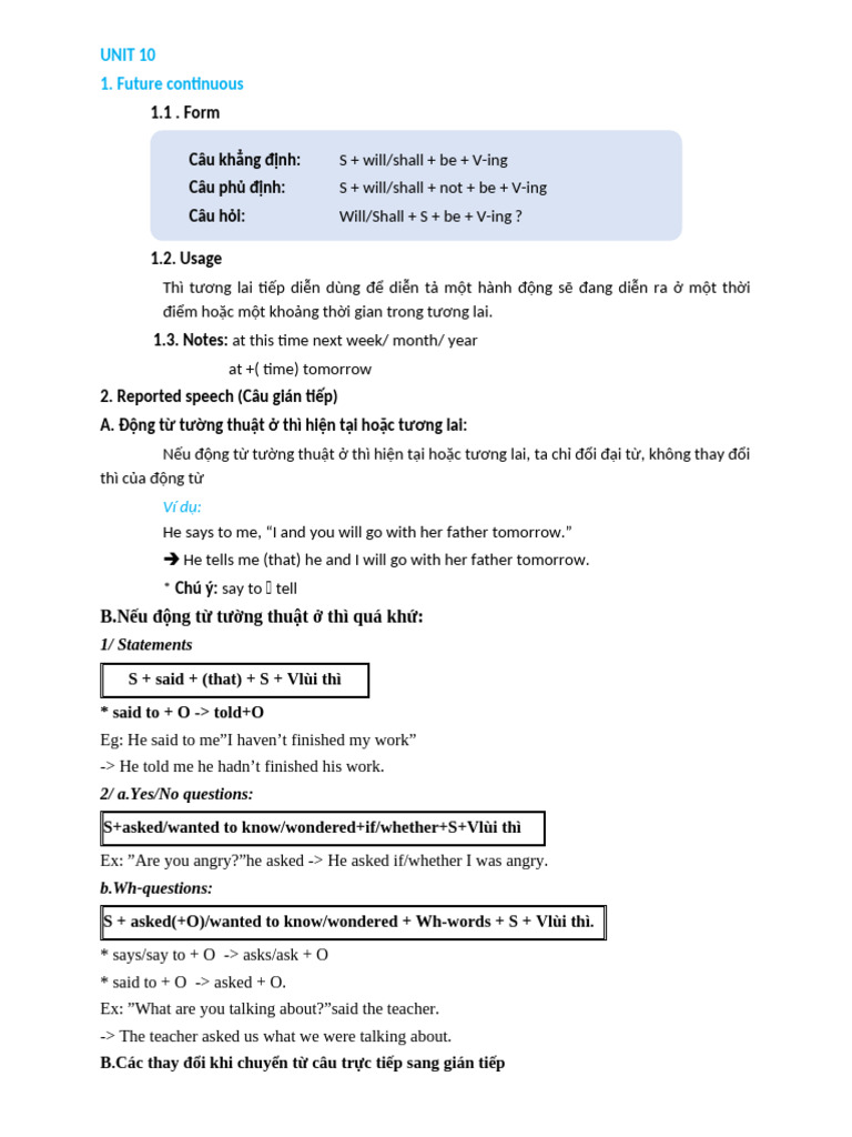 STNP Unit 10 | PDF