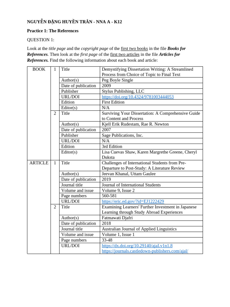 Practice 1 | PDF | Science
