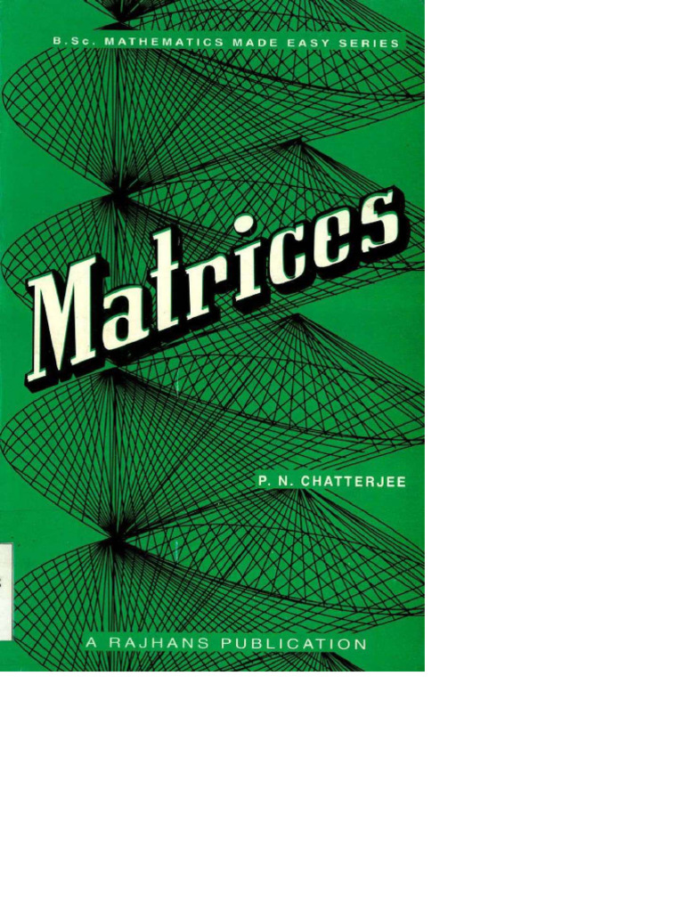 Matrix Book | PDF