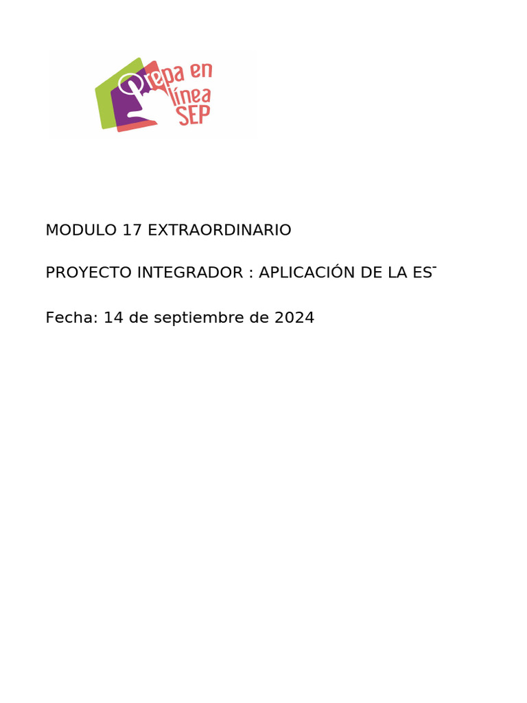 Proyecto Integrador Modulo 17 | PDF | Estadísticas | Mediana