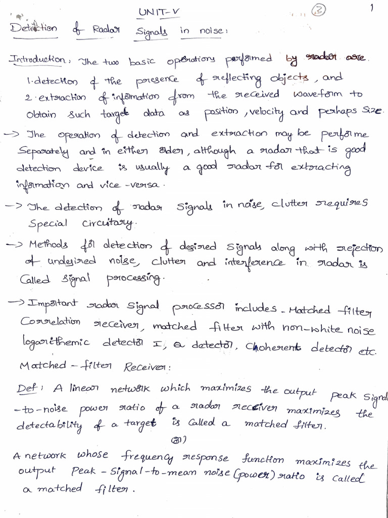 RS UNIT-5 R20 Jntuk | PDF