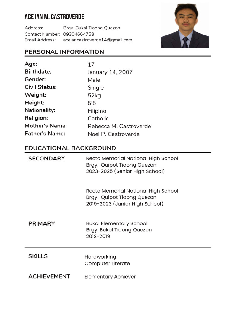Warm Neutrals Modern Simple Resume | PDF