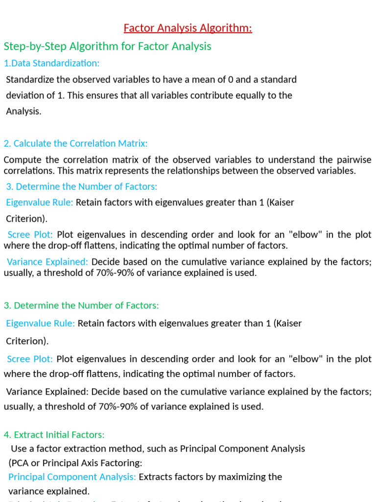 Factor Analysis | PDF | Factor Analysis | Principal Component Analysis