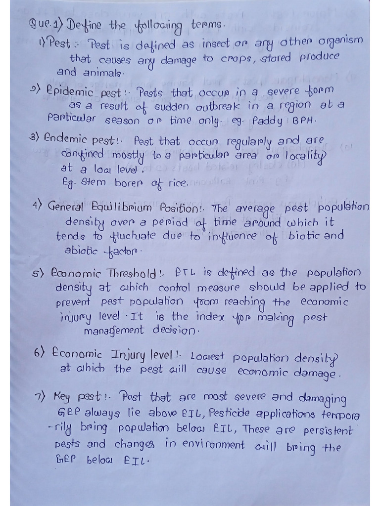 ENTO Assignment | PDF