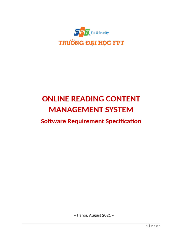 Report3 - Software Requirement Specification | PDF | Use Case | Computer Security