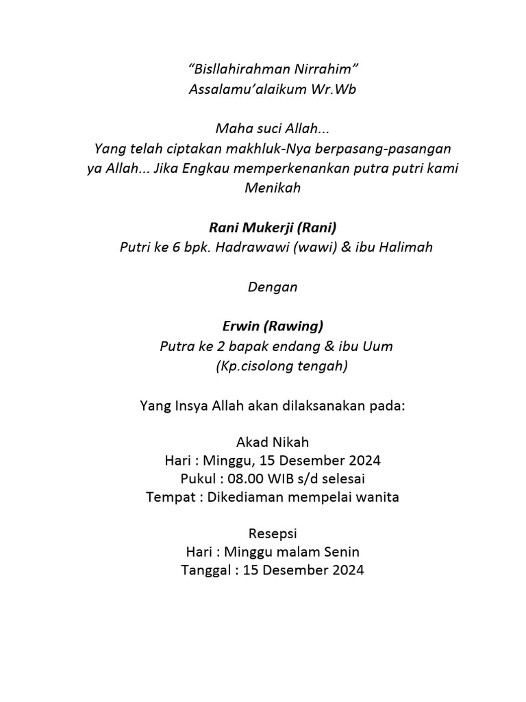 FILE SURAT UNDANGAN | PDF