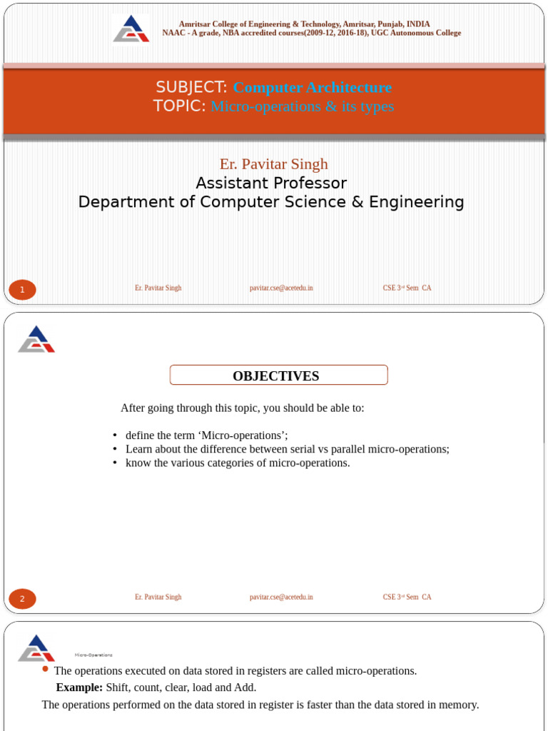 Micro Operation And Its Type Pdf Bit Computing 0757