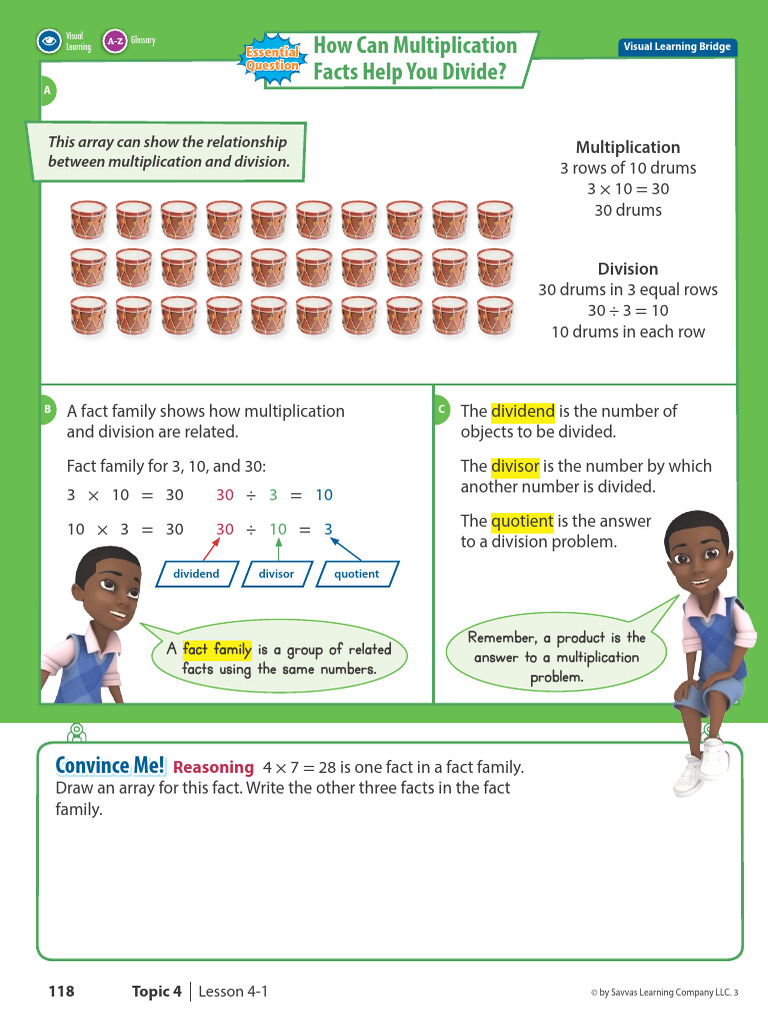 4-1_ Student Edition Practice | PDF | Division (Mathematics) | Mathematics