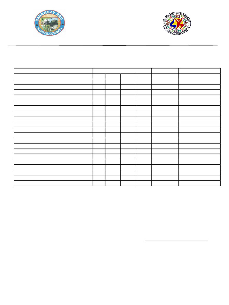 Clean and Green Attendance | PDF