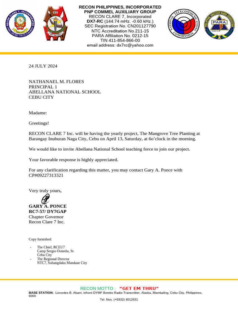 INVITATION ABELLANA Inuburan Naga | PDF