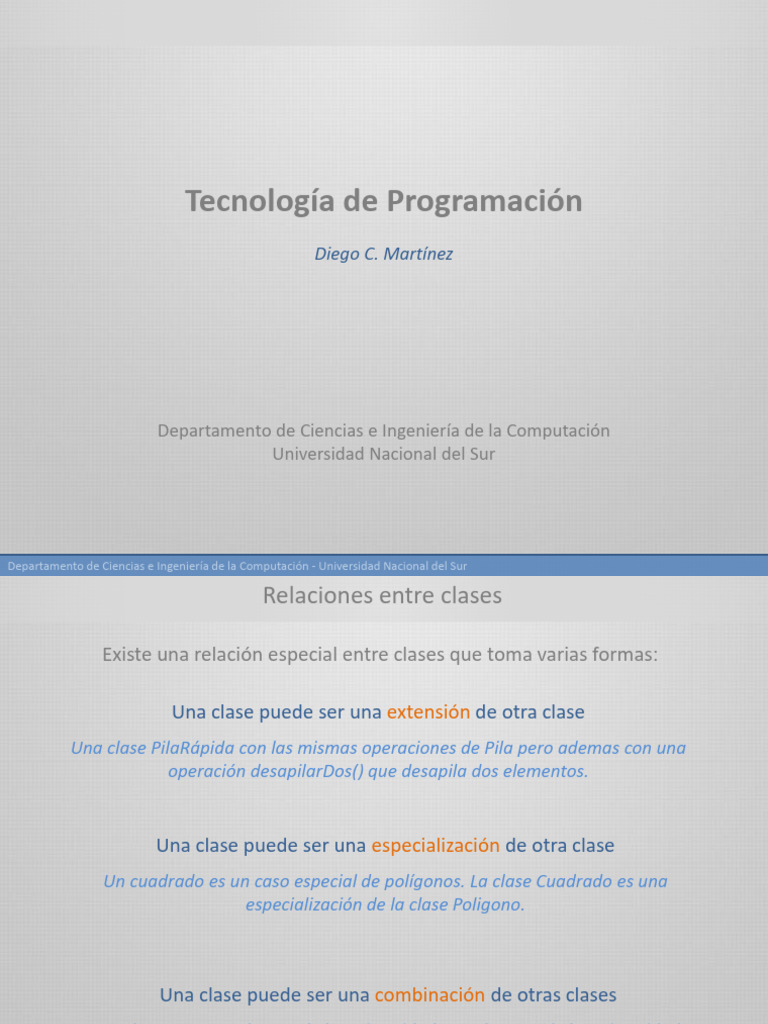 Clase 08 - Herencia - Tipos y Subtipos, Tipos de Herencia, Clases ...