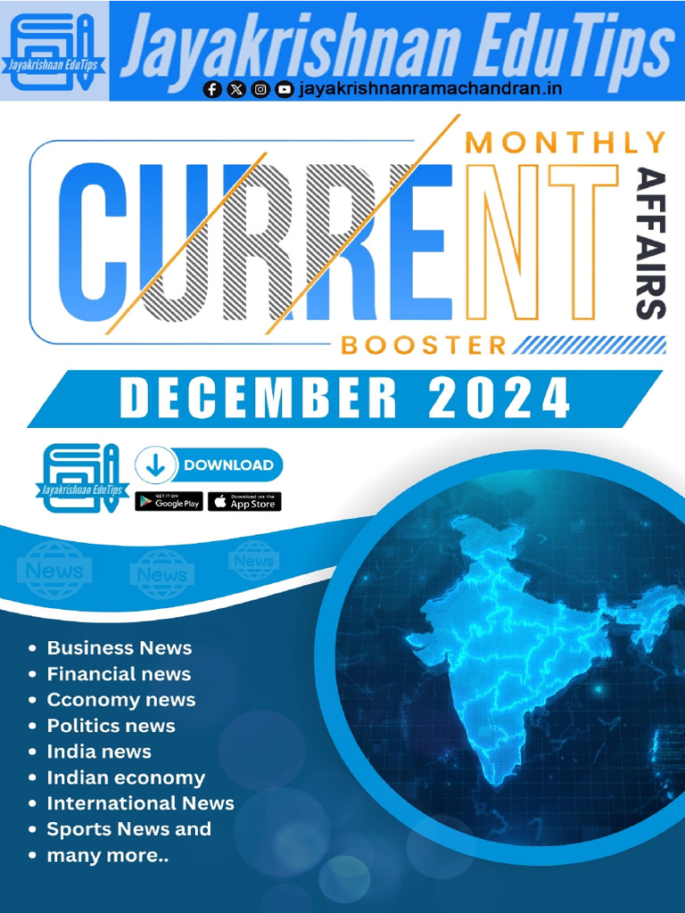 Monthly CA Booster - December 2024 - Jayakrishna | PDF | Copyright | Intellectual Property Law