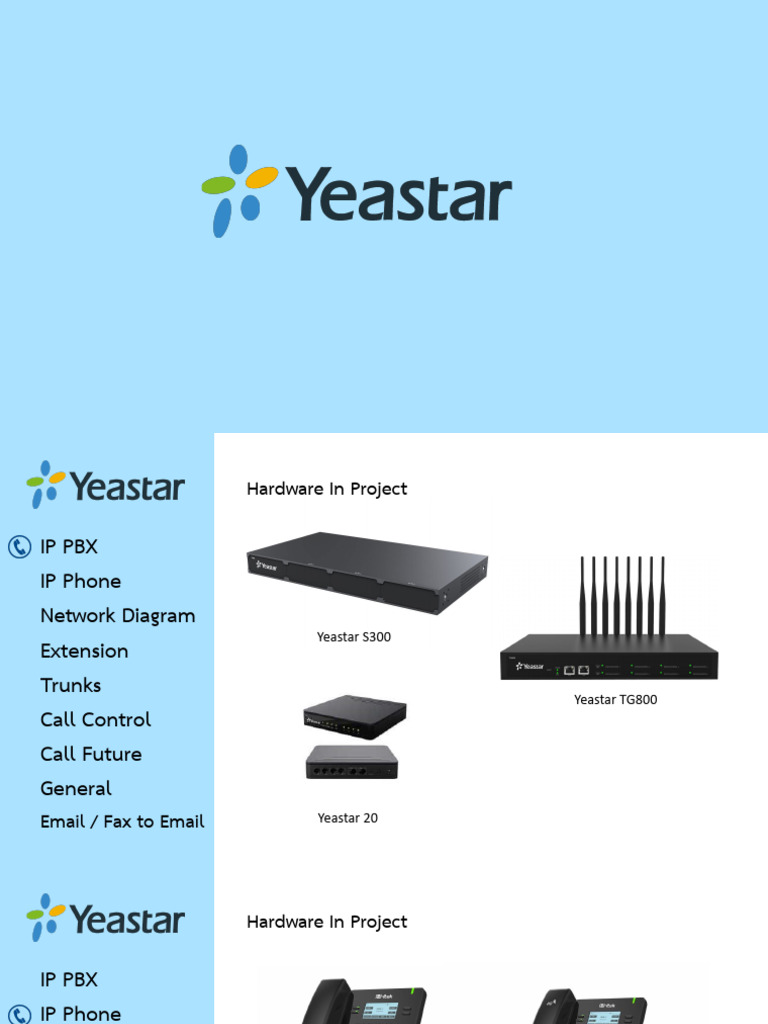 Yeastar update | PDF | Interactive Voice Response | Session Initiation ...