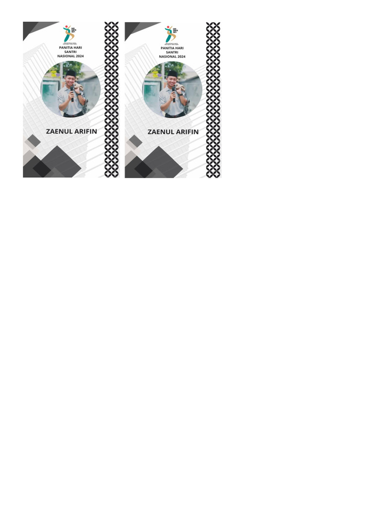 Id Card Hari Santri | PDF