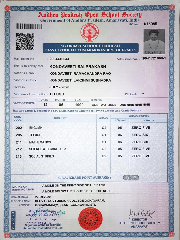 10th Mark List | PDF