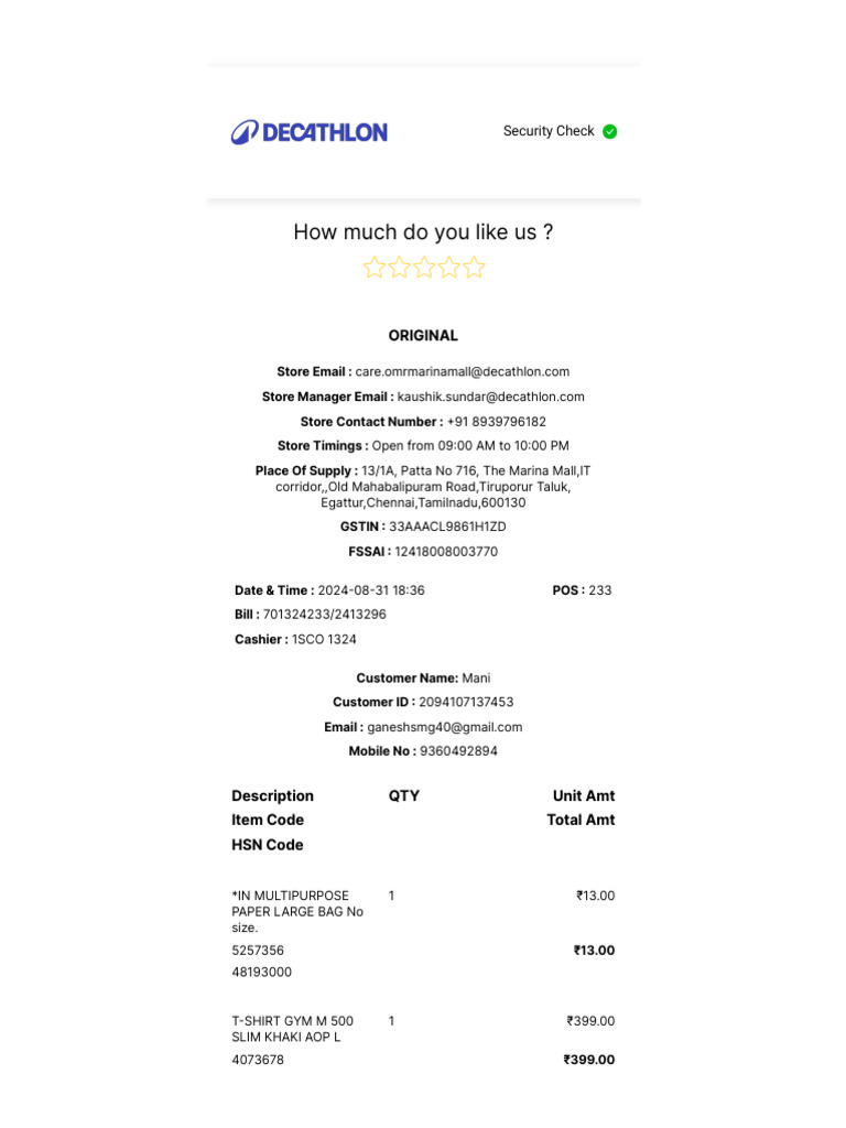 Decathlon Bill | PDF | Economies | Taxation