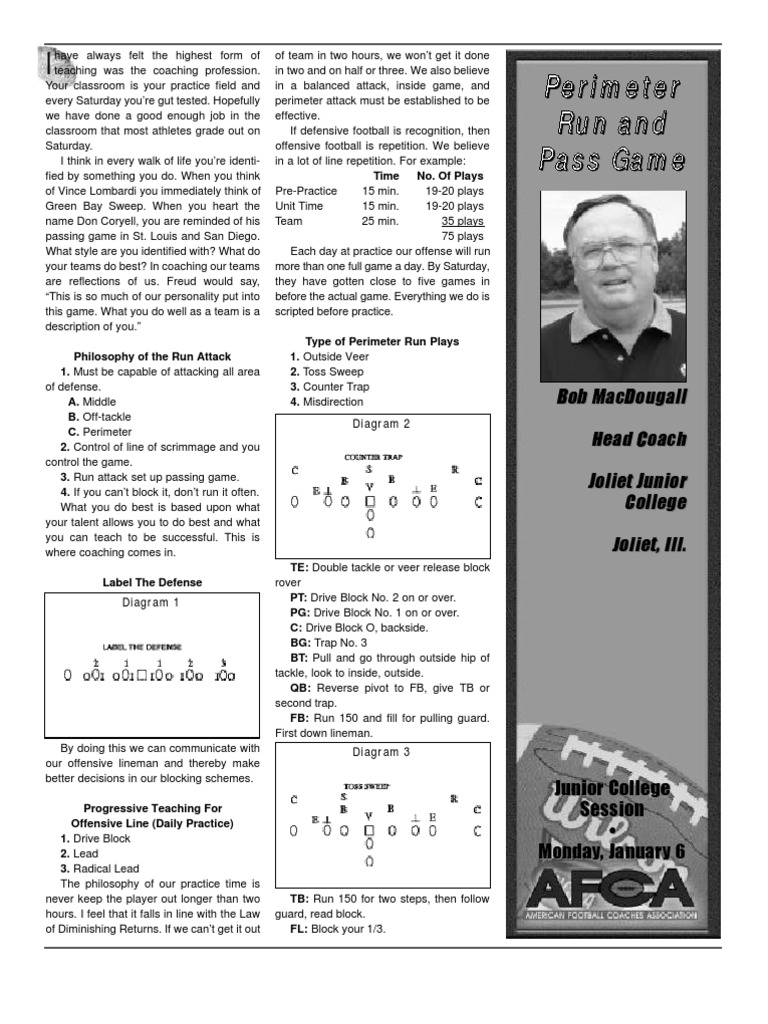 Perimeter Run and Pass Game | PDF | Business