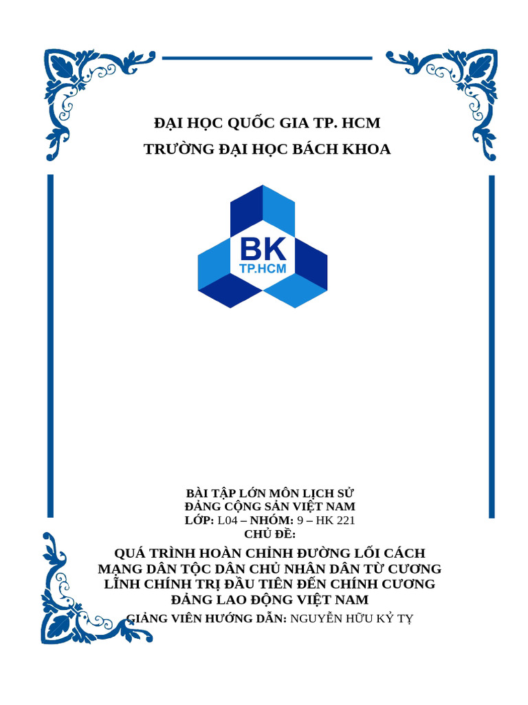 BTL L P-L04 Nhóm-9 | PDF