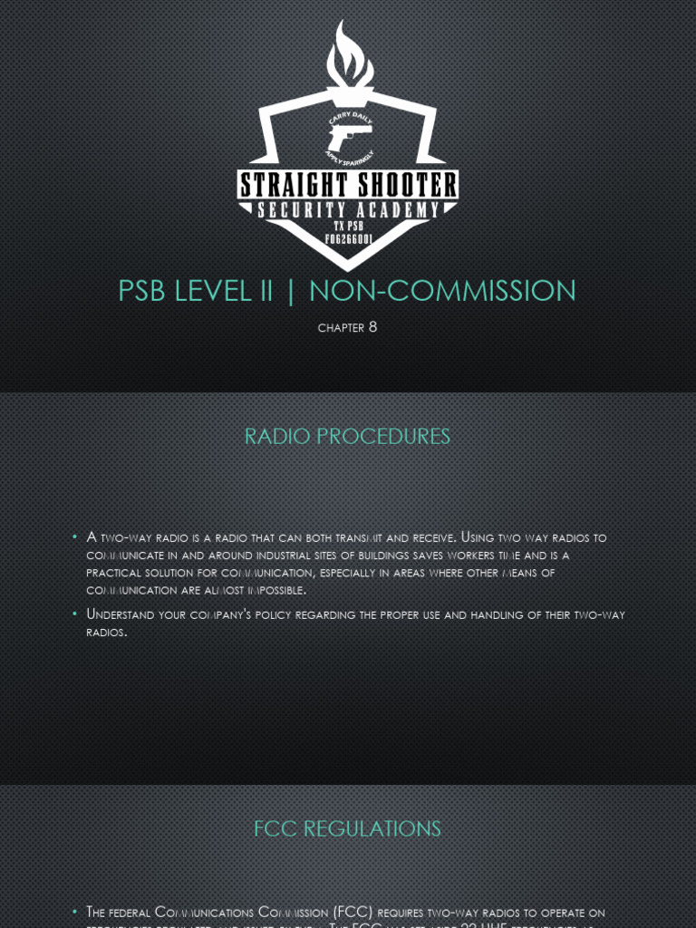 PSB Level II - Chapter 8 | PDF | Radio | Electrical Engineering