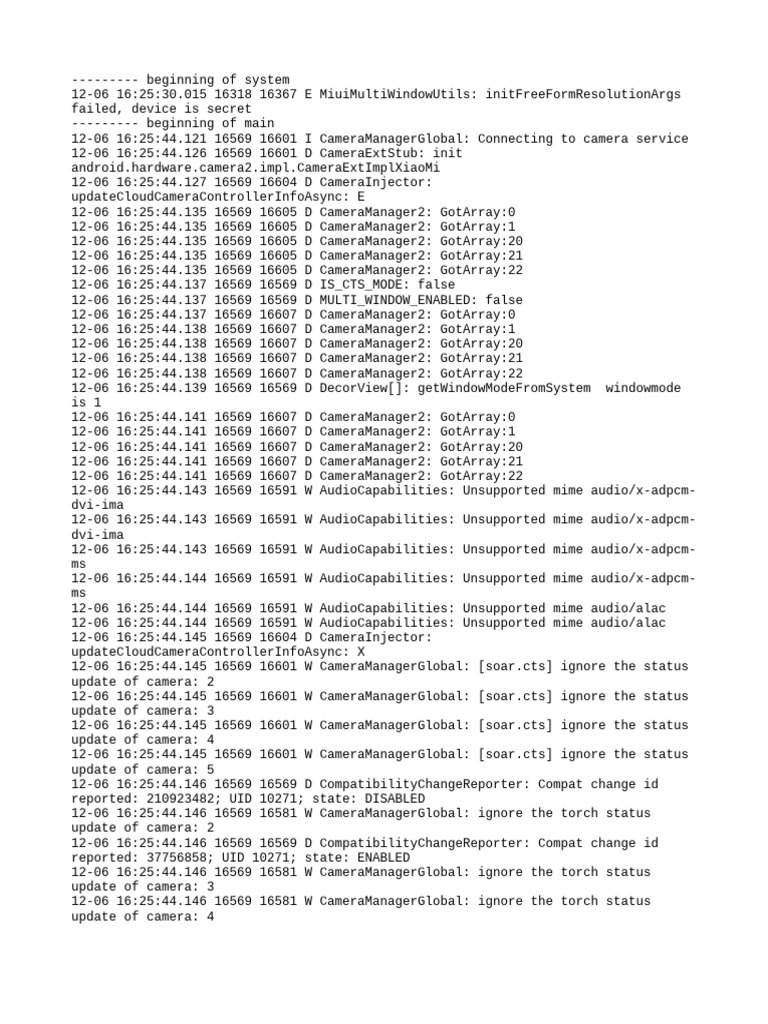 Log Cat 1733482544054 | PDF | Java (Programming Language) | Software Engineering