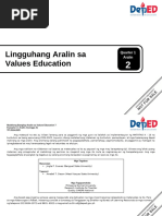 DLL MATATAG - VALUES EDUCATION 7 Q3 W3 (AutoRecovered) | PDF