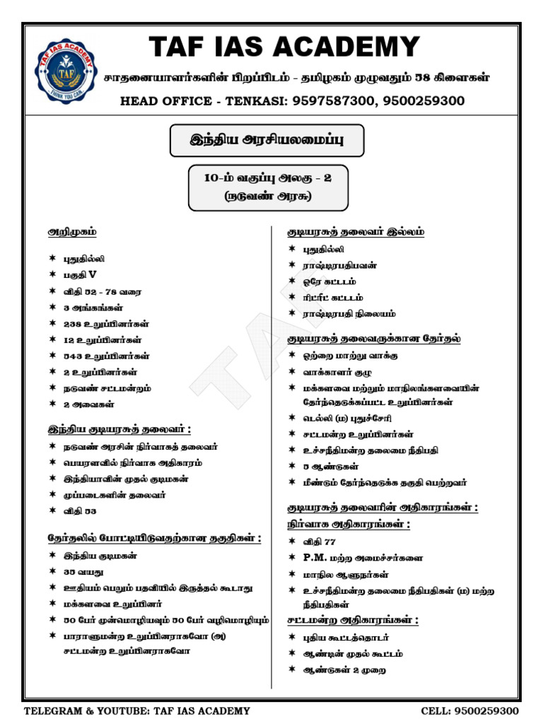 Naduvan Arasu: Overview and Resources | PDF
