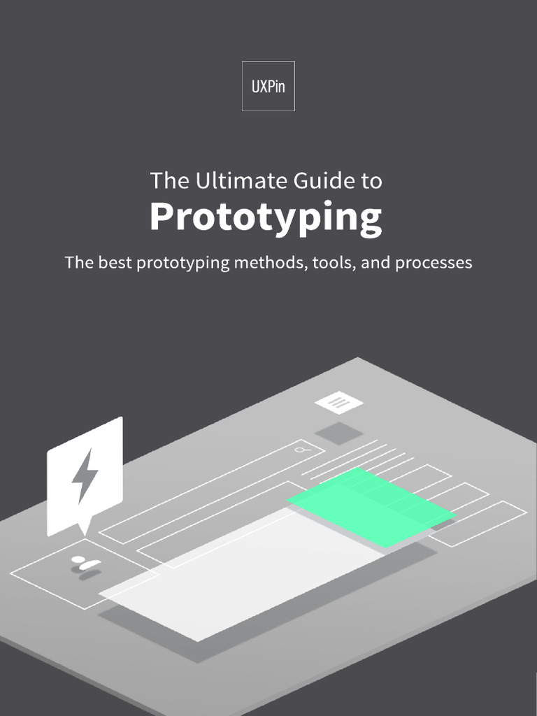 The Guide To Prototyping | PDF | Usability | Software Prototyping