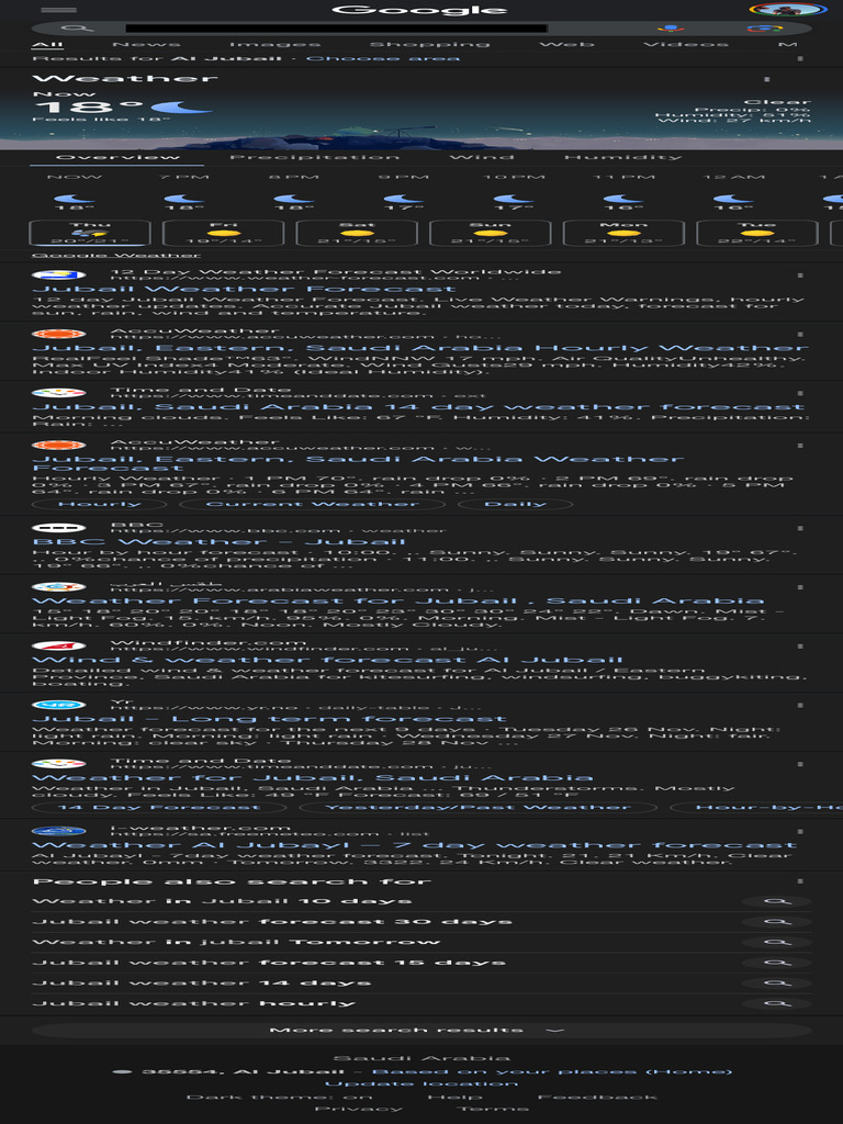 Jubail Weather - Google Search | PDF | Weather | Meteorology