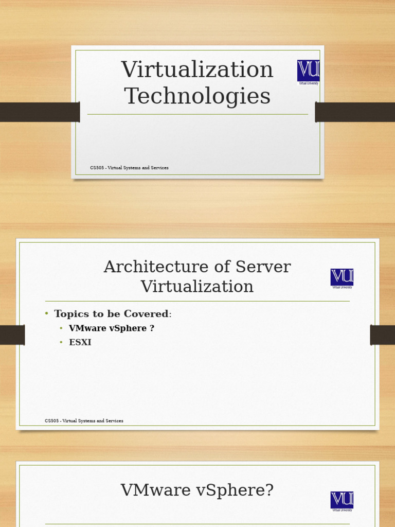 VMware Vsphere | PDF