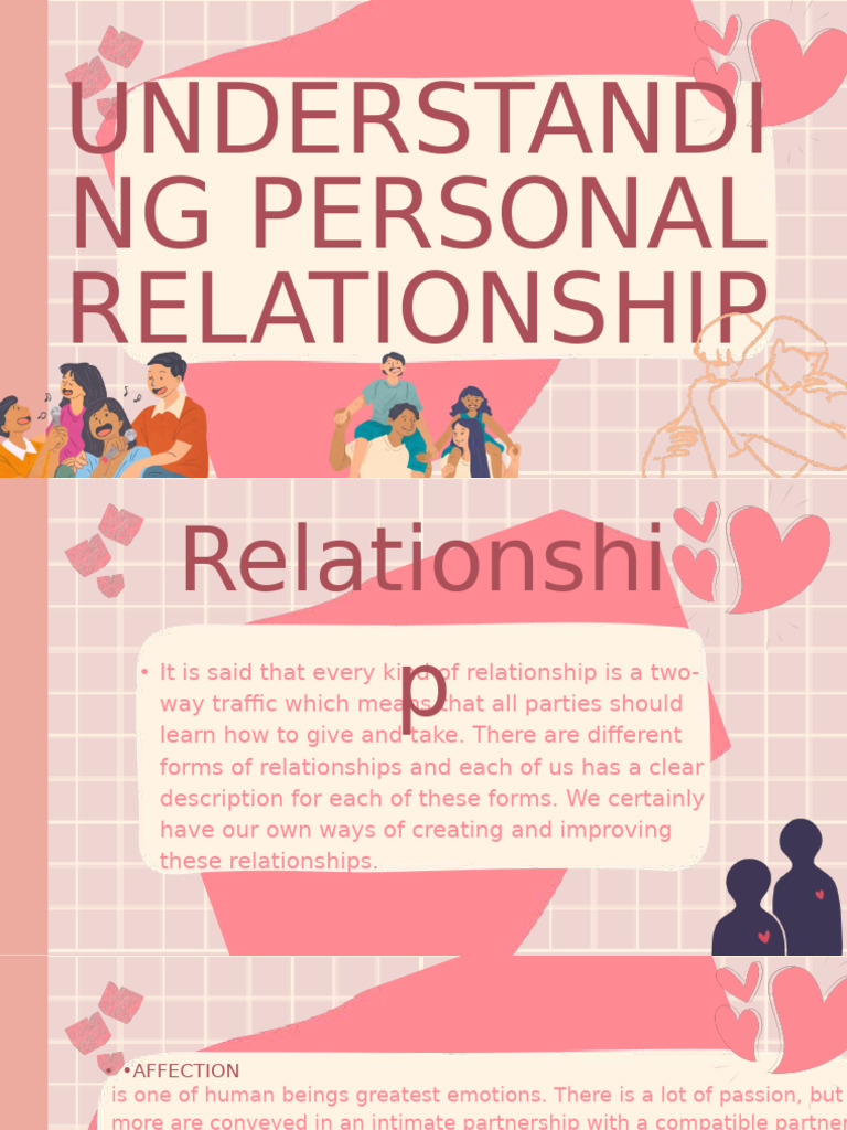 Understanding Personal Relationships | PDF | Love | Intimate Relationships
