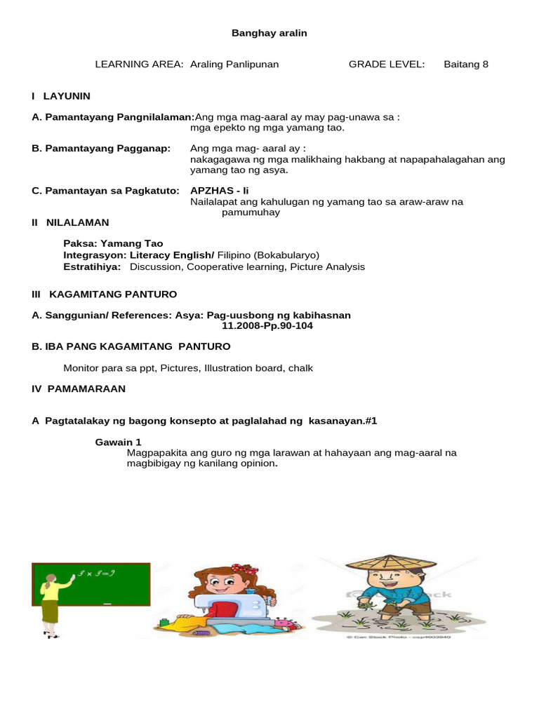 Araling Panlipunan 8 | PDF