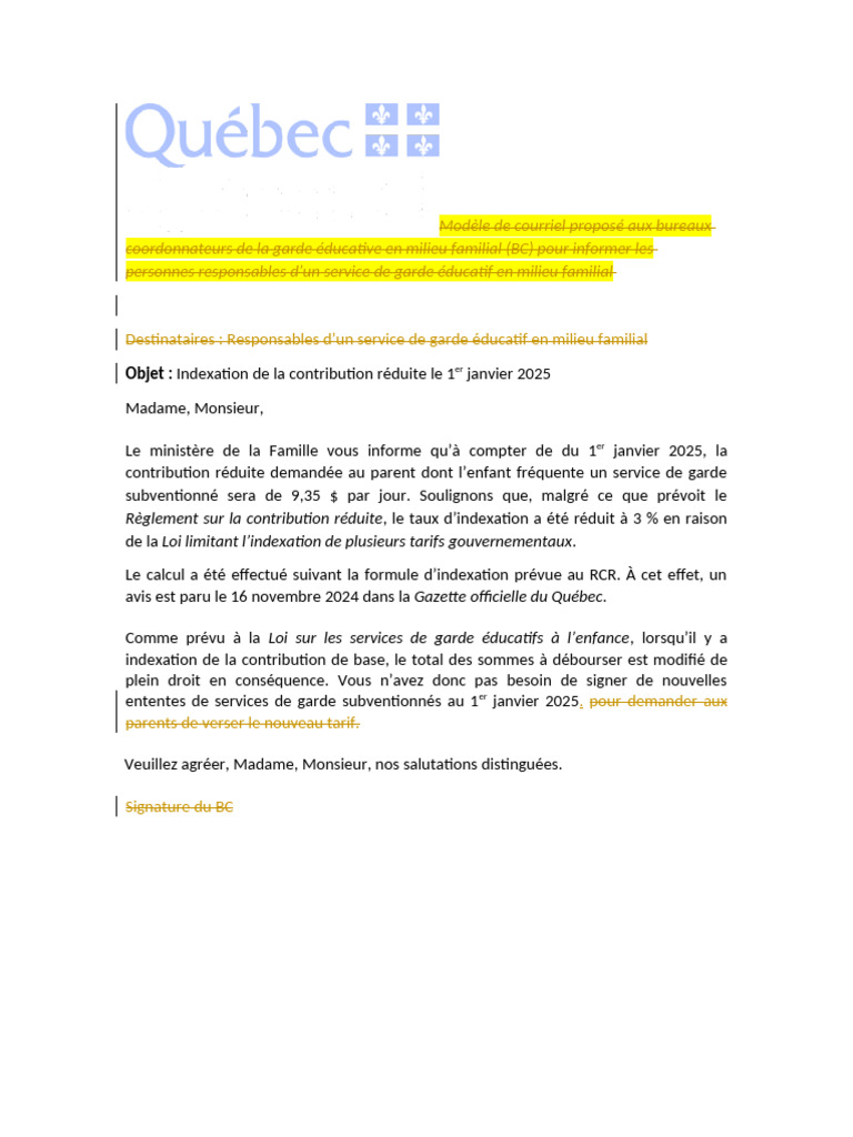 Indexation 2025 | PDF