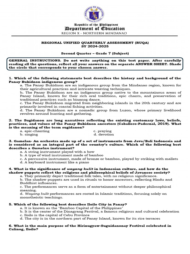 grade-7-mapeh-q2-final (3) | PDF | Adolescence | Feeling