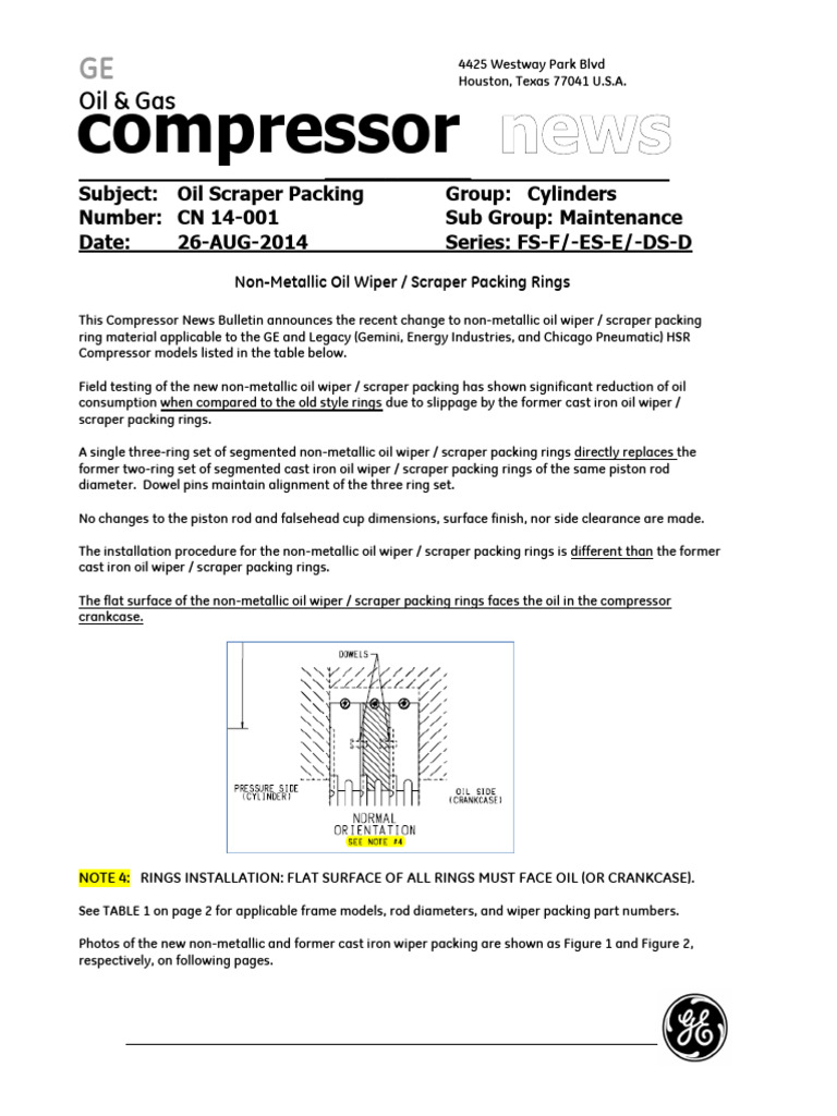 CN 14-001 Non Metallic Oil Wiper Packing DS-ES-FS _033459 | PDF ...