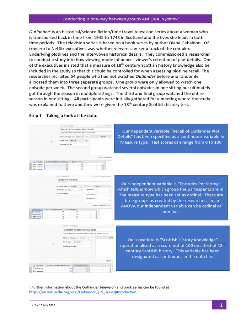 One-way+BG+ANCOVA+in+JAMOVI+-+v.2+-+10.7.21 | PDF | Analysis Of ...