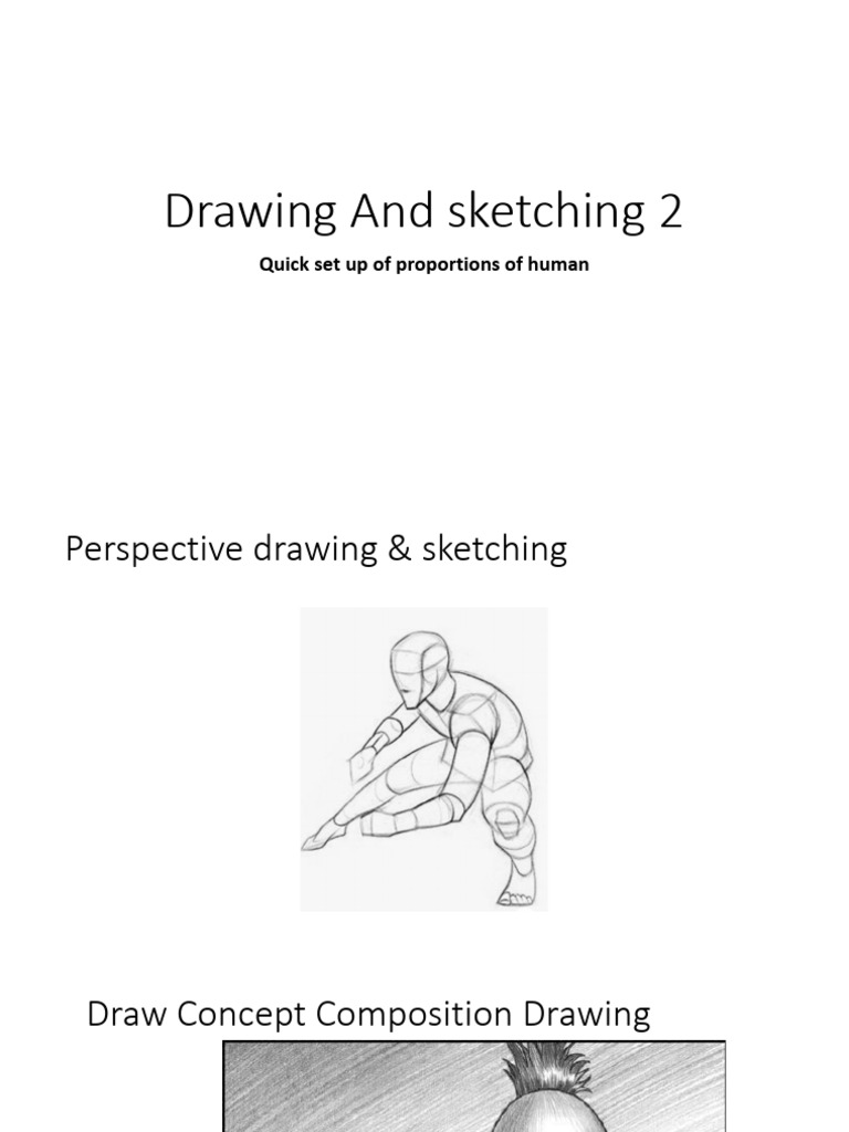 Human Anatomy & Perspective Drawing Guide | PDF