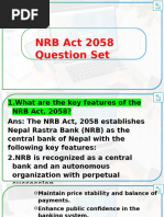 NRB Laws | PDF | Economies | Money