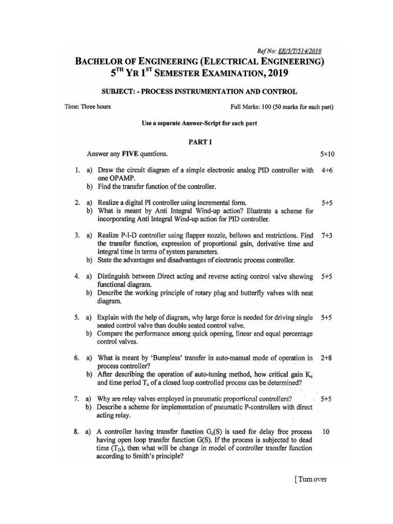 Process Instrumentation and Control | PDF