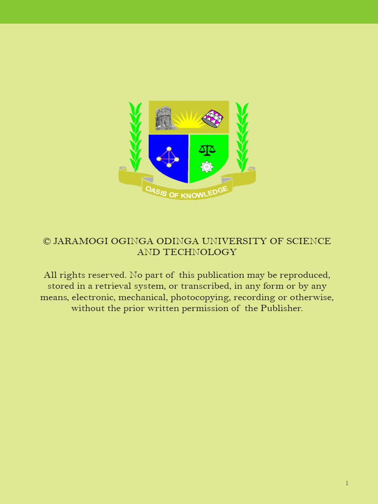 JOOUST 8th Graduation Booklet | PDF | Social Sciences | Doctor Of ...