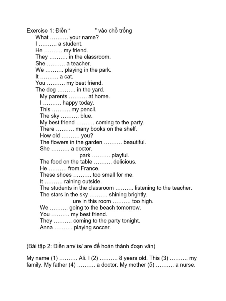 Exercise 1 | PDF