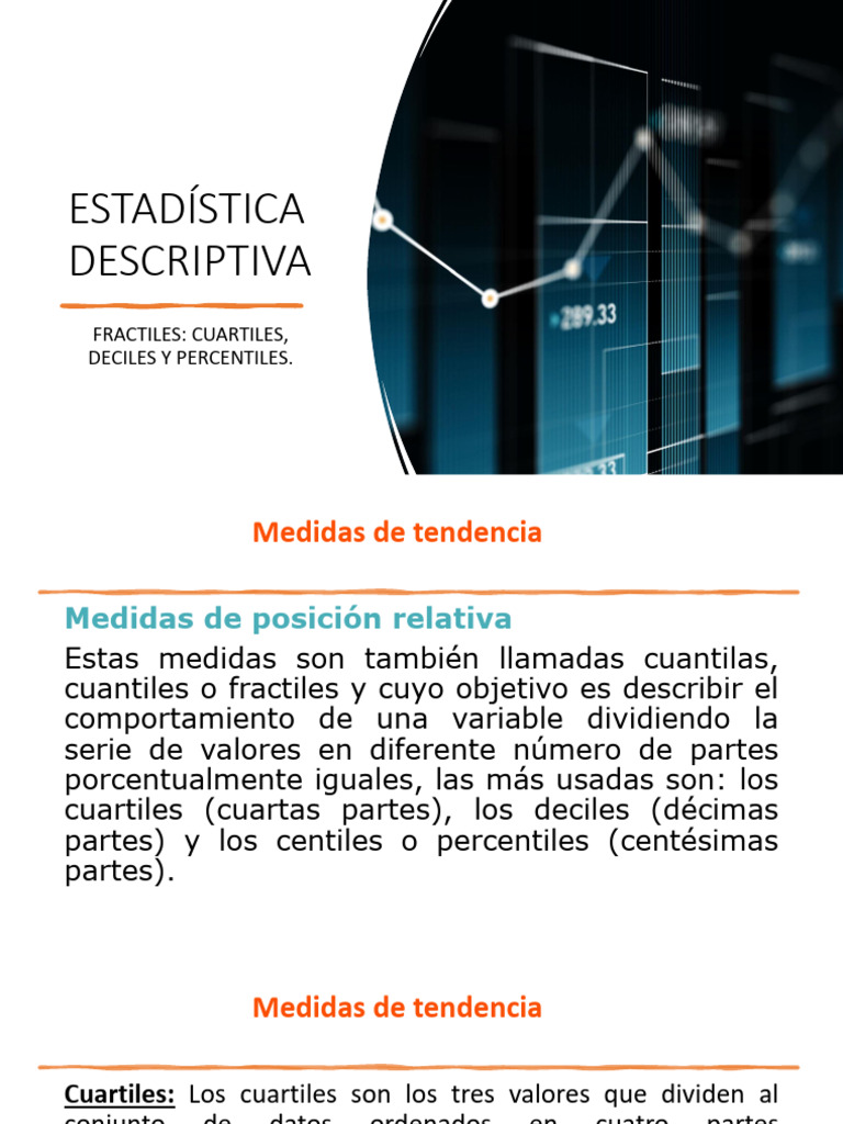 Fractiles (Cuartiles, Deciles, Percentiles) | PDF | Cuantil | Mediana
